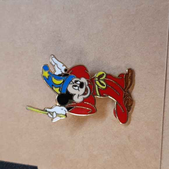 Disney | Jewelry | Disney Fantasia Mickey Mouse Enamel Pin | Poshmark